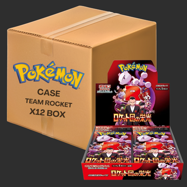 Case Pokémon - sv10 - The Glory Of Team Rocket -12 Booster Box - JAP ...