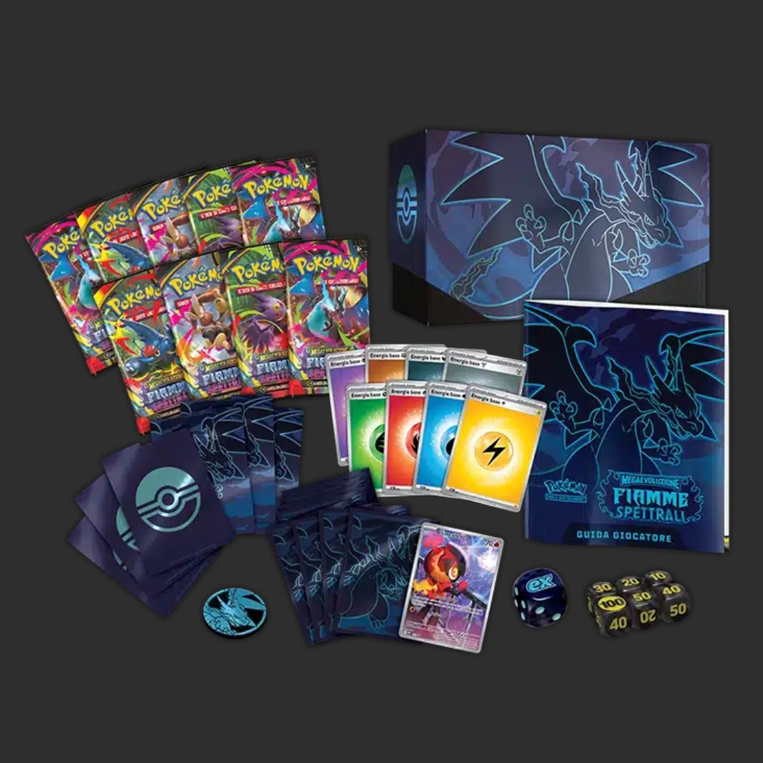 ETB ITA - Pokémon Fiamme Spettrali - Set Allenatore Fuoriclasse - Ita – Mirabilia Store